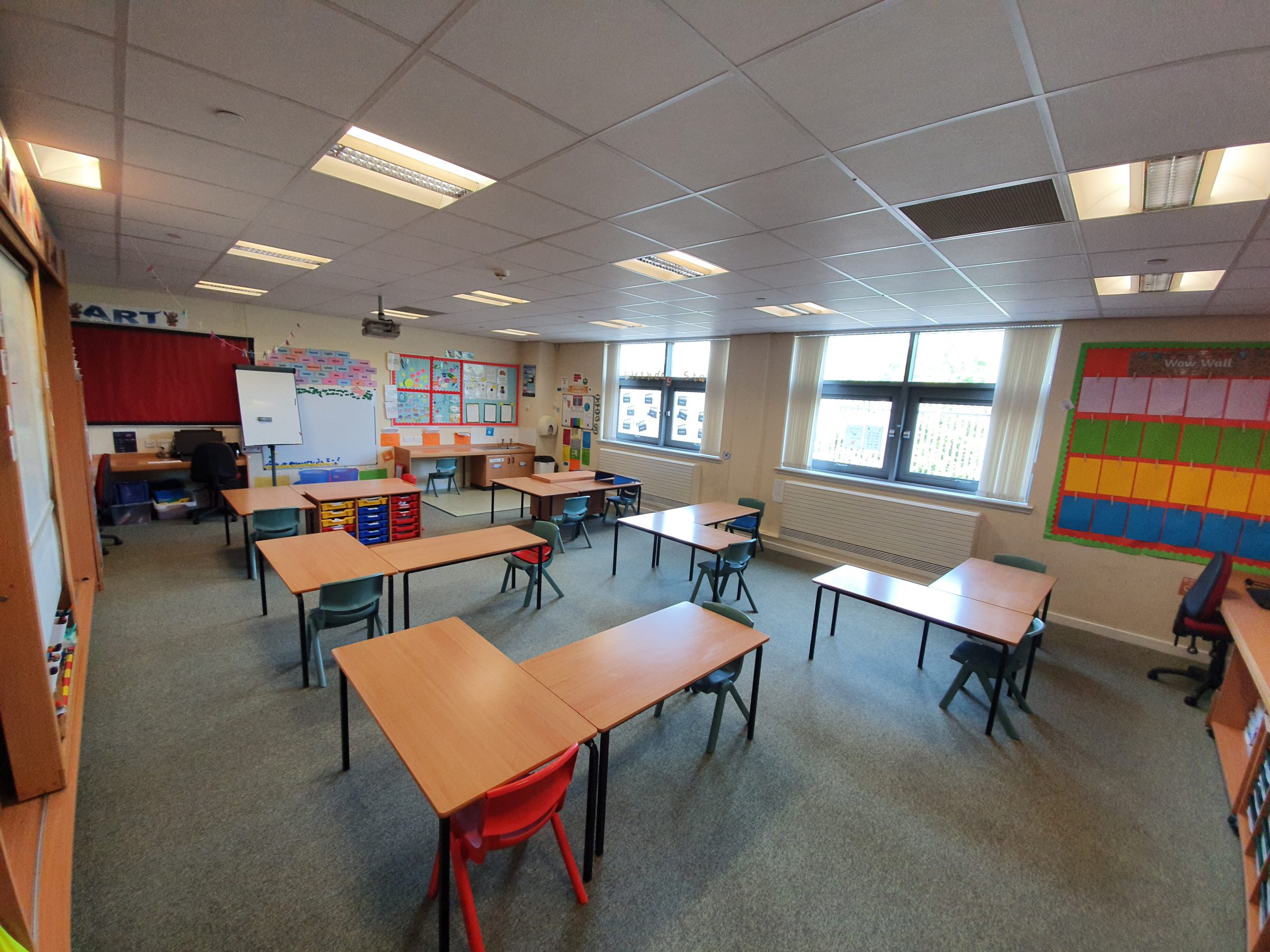 Our New Look Classrooms | St John's Primary School